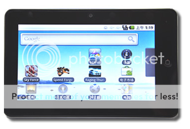 [Giới Thiệu] Dropad D10 7 inch chạy android 2.1 | Viết bởi tity