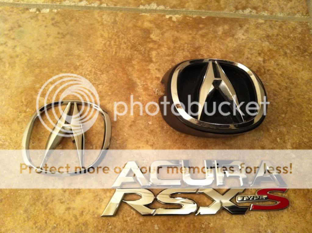 FS: RSX, Acura, and typeS emblems | Acura RSX, ILX and Honda EP3 Forum