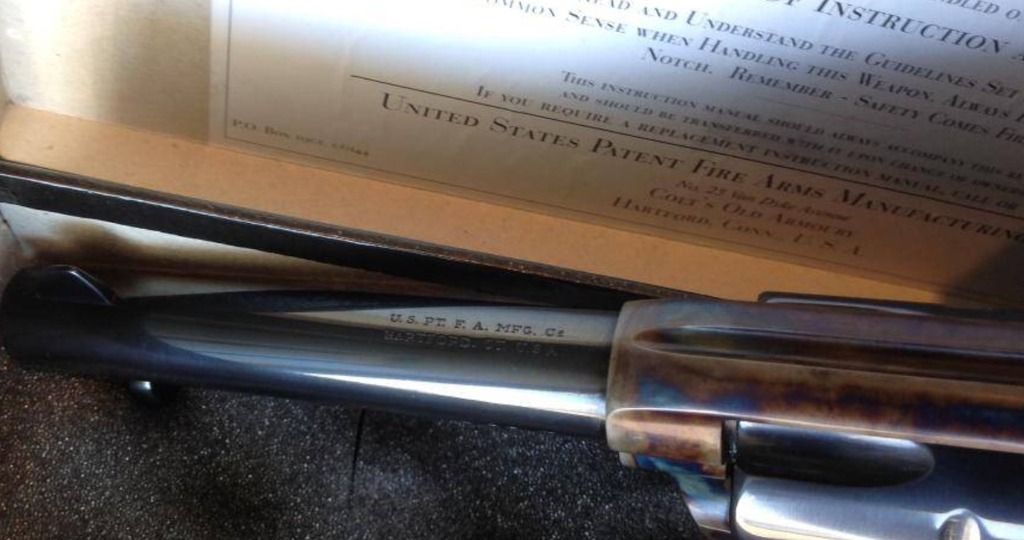 Is This One of the Good USFA SA Revolvers? | Colt Forum